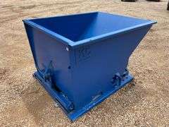 4.5' Forklift Dumpster Hopper - JJ Merchant