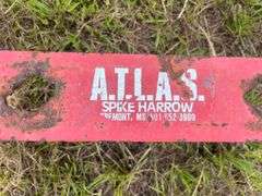 7' Atlas 3-Pt Hitch Spike Drag Harrow - JJ Merchant