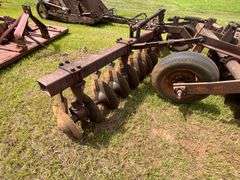 13' Athens 130 New Ground Dual Row Hydraulic Pull Behind Disc Harrow ...