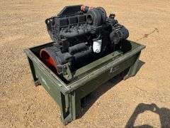 Cummins 8.3L 6CTA Turbo Engine w/ Military Crate - JJ Merchant LLC