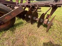 13' Athens 130 New Ground Dual Row Hydraulic Pull Behind Disc Harrow ...