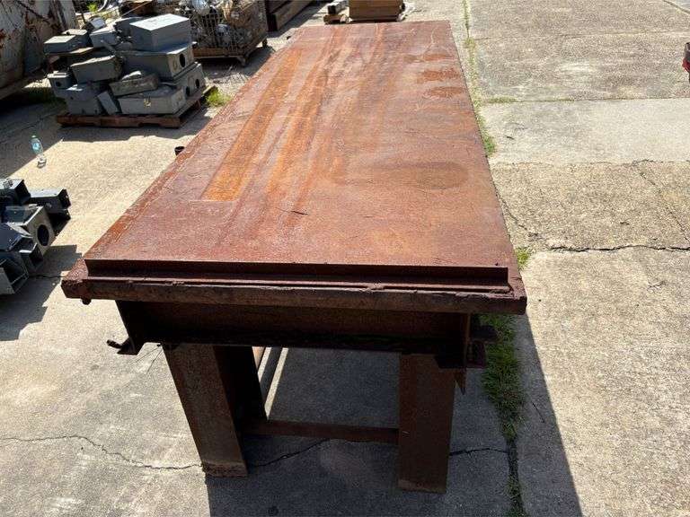 Shop-Made Metal Work Table - JJ Merchant LLC