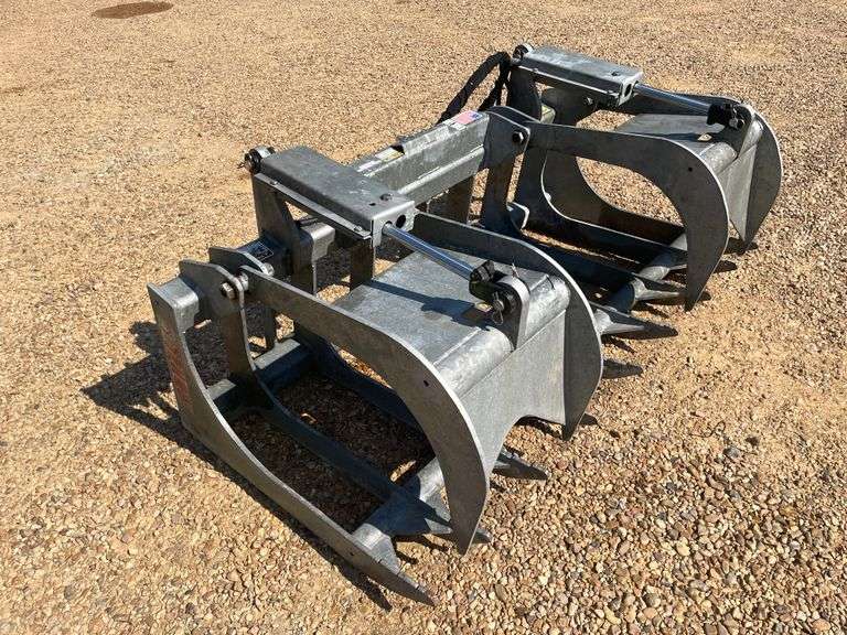 6' Modern 72HDG Quick Attach Grapple Bucket Attachment - JJ Merchant LLC