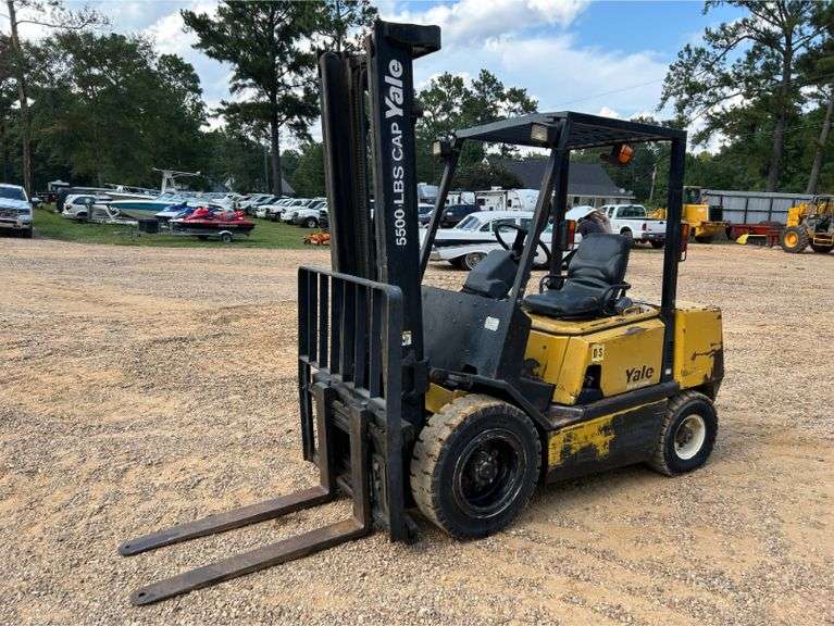 Yale Diesel Powered 5,500lb. Forklift - JJ Merchant LLC