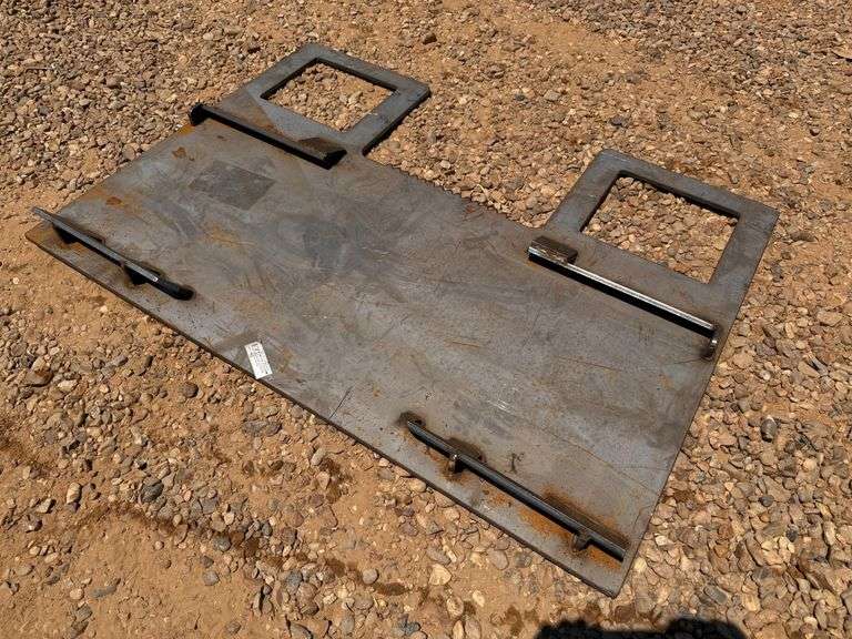 Skid Steer Blank Quick Attach Frame - JJ Merchant LLC