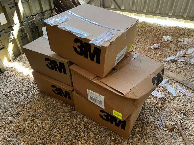 (5) Boxes of 3M Aura Respirator/Surgical Mask (Approximately 2,200 ...