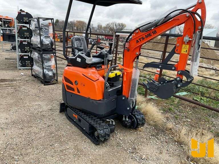 UNUSED 2025 ATS ME18 MINI EXCAVATOR SN: 2509071120XX - Jeff Martin ...