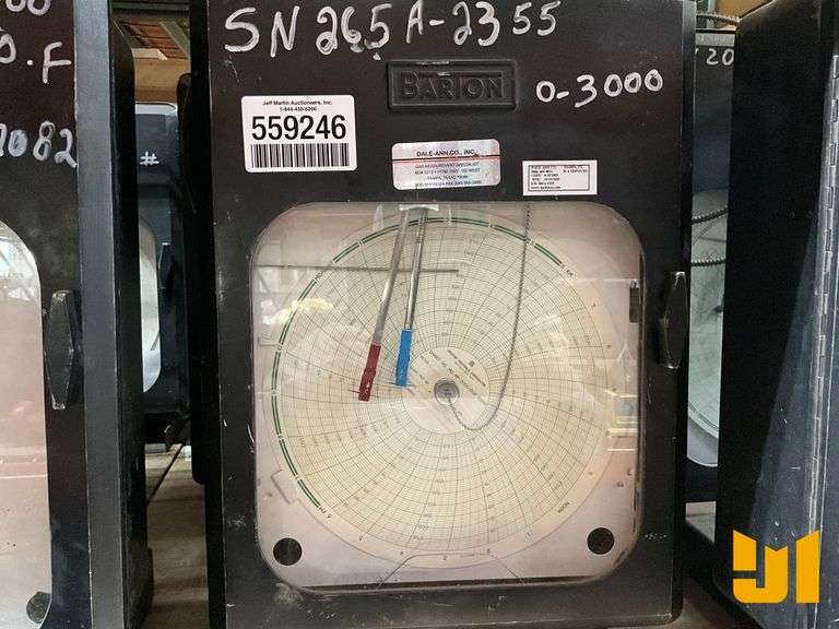 BARTON CHART RECORDER - Jeff Martin Auctioneers, Inc.