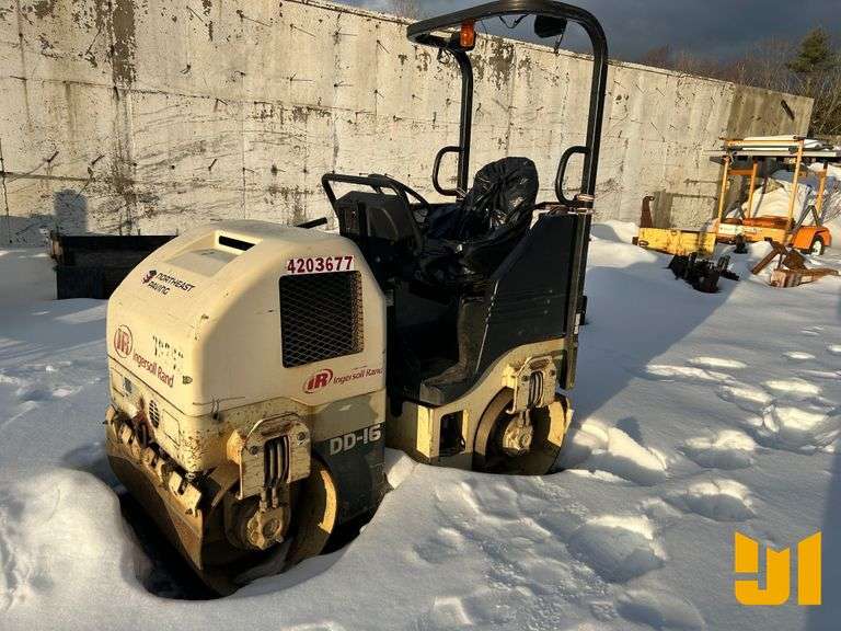 2003 INGERSOLL RAND DD16 TANDEM VIBRATORY ROLLER SN: 193503 - Jeff ...