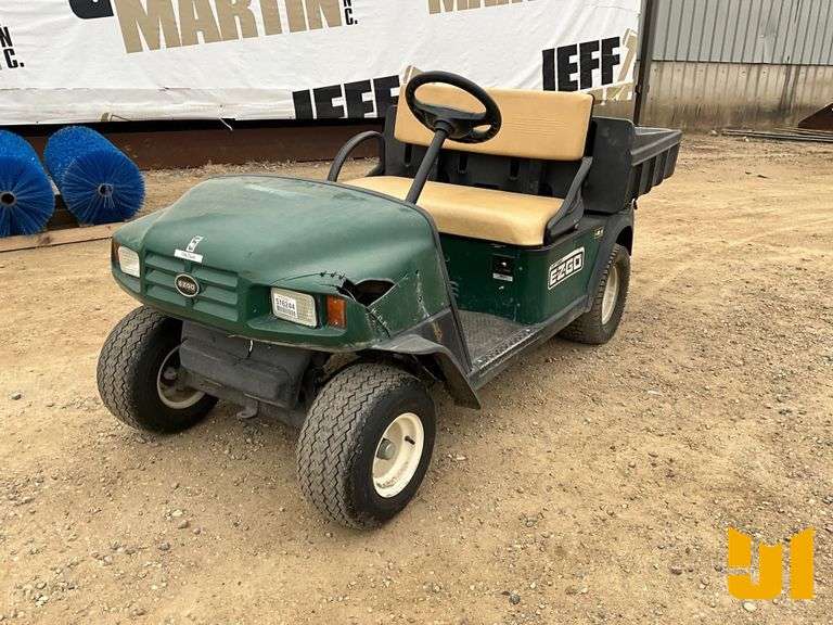 EZ GO MPT 800 GOLF CART 2662328 - Jeff Martin Auctioneers, Inc.