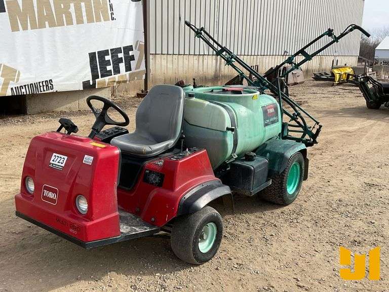 TORO MULTI-PRO 1250 LOW PROFILE 175 SPRAYER SN: 41163-240000572 - Jeff ...