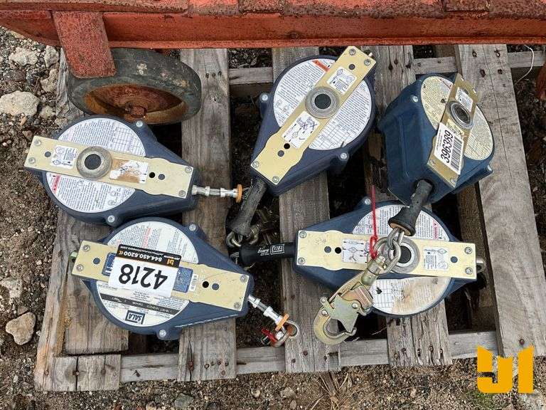 SALA QTY OF (5) SAFETY RETRACTABLE LINES - Jeff Martin Auctioneers, Inc.