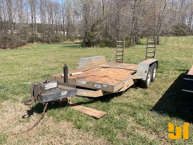 SUNBELT RENTALS 14’X73” TAG A LONG EQUIPMENT TRAILER - Jeff Martin ...