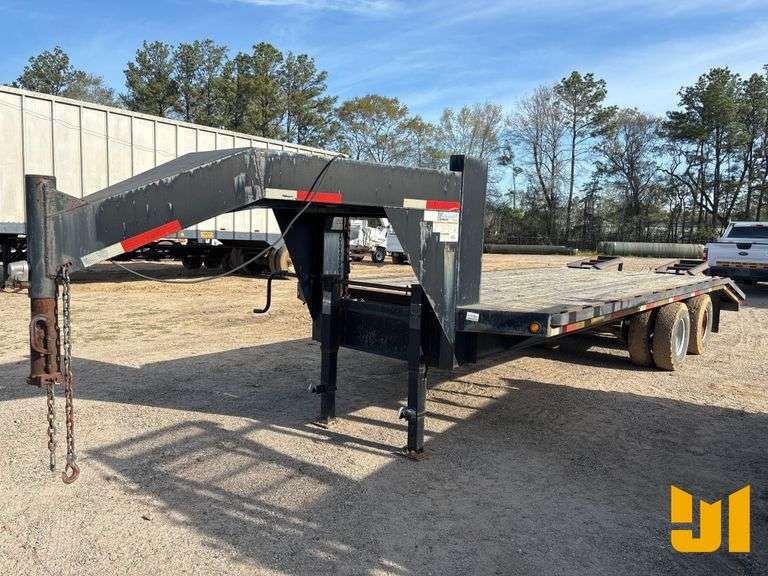 2006 AMERITRAIL GN24-2002 24 FT T/A FLATBED TRAILER VIN ...