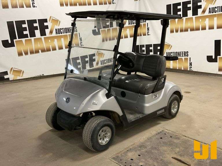 2019 YAMAHA YDR2E GOLF CART J0C-203975 - Jeff Martin Auctioneers, Inc.