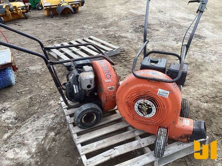 (2) BILLY GOAT QB1004 & QB553HC WALK BEHIND BLOWERS - Jeff Martin ...