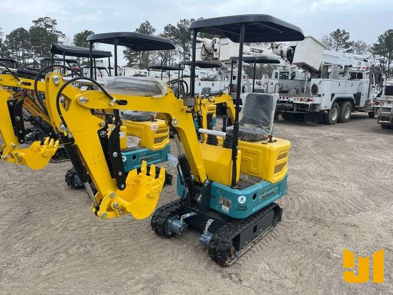 UNUSED 2024 DIGMASTER DM100 MINI EXCAVATOR SN: DM24112605 - Jeff Martin ...