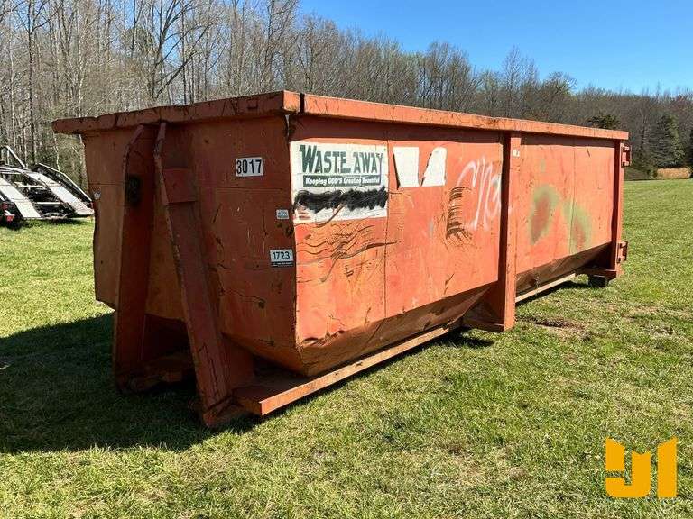 30 CY RECTANGLE ROLL-OFF CONTAINER - Jeff Martin Auctioneers, Inc.