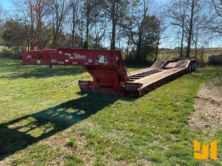 1996 TALBERT TALBERT HYDRAULIC RGN LOWBOY TRAILER VIN ...