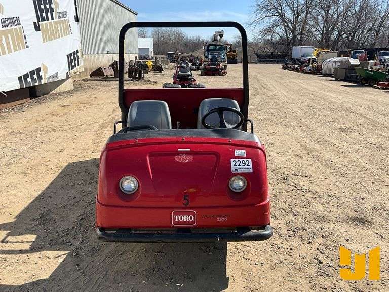 TORO WORKMAN 3200 UTV SN: 07361250000420 - Jeff Martin Auctioneers, Inc.