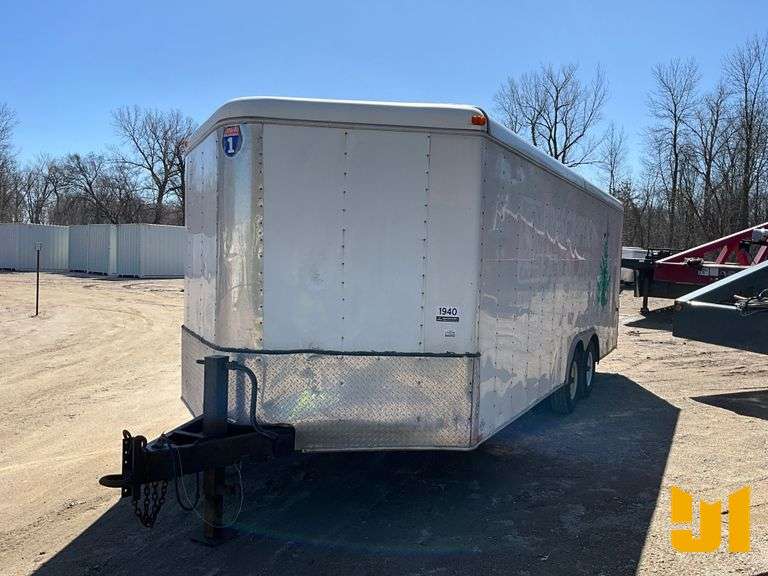 2009 INTERSTATE MANUFACTURING, INC. WD820TA3XLT ENCLOSED TRAILER 8'X20 ...
