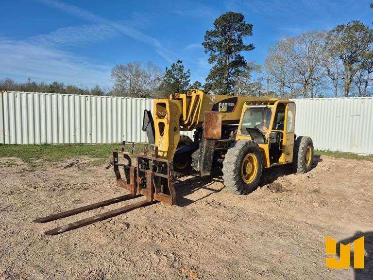 2007 CATERPILLAR TL1055 10000 LB 4X4 TELESCOPIC FORKLIFT SN: TBM00408 ...