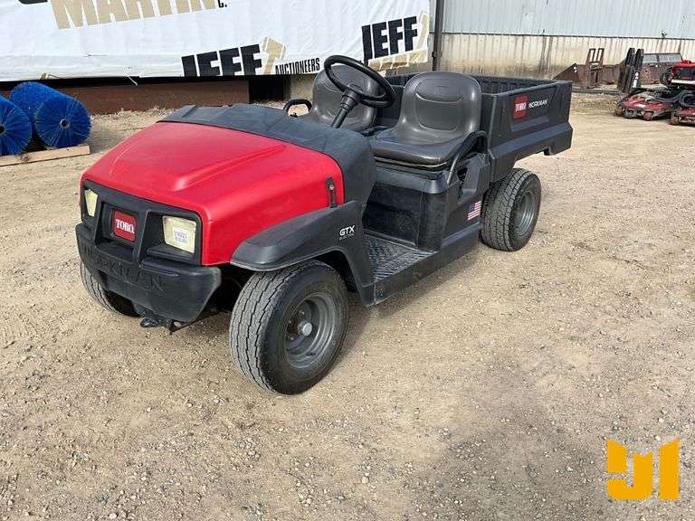 TORO WORKMAN GTX UTV - Jeff Martin Auctioneers, Inc.