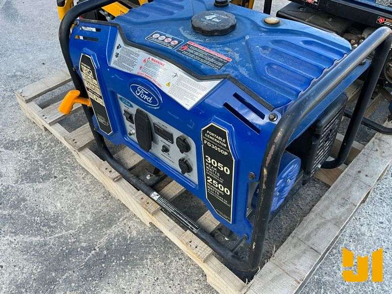 FORD FG3050P PORTABLE GENERATOR FG151229-01-2875 - Jeff Martin ...