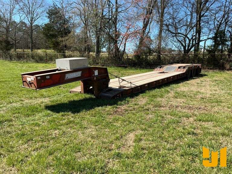 1989 ROGERS HYDRAULIC RGN LOWBOY TRAILER VIN: 1RBH48308KAR21309 - Jeff ...
