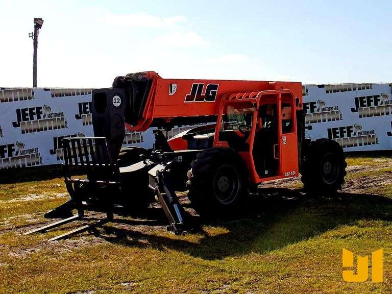 2015 JLG G12-55A TURB 12000 LBS TELESCOPIC FORKLIFT SN: 0160067843 ...
