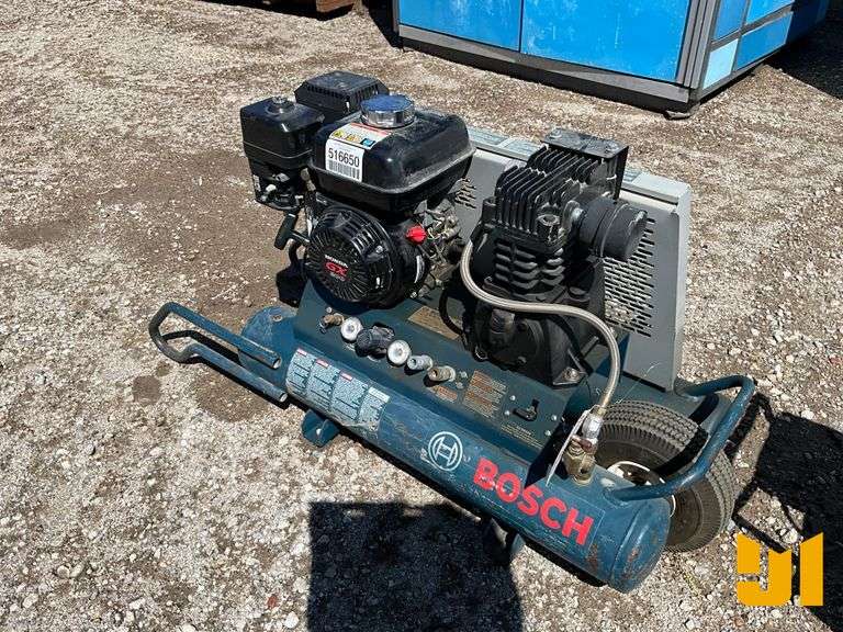 BOSCH CGT8-65W 13.1 CFM PORTABLE AIR COMPRESSOR SN: 981000322 - Jeff ...