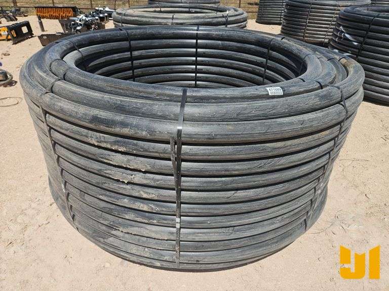 ROLL OF 3 IN. DR7 POLY PIPE TUBING - Jeff Martin Auctioneers, Inc.