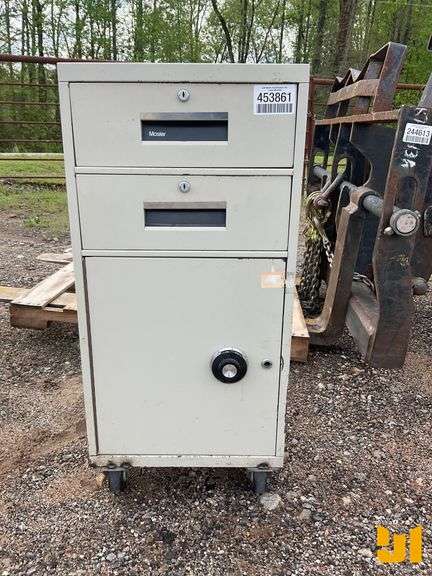 MOSLER (2) DRAWER SAFE FILE CABINET W/ BOTTOM SAFE - Jeff Martin ...