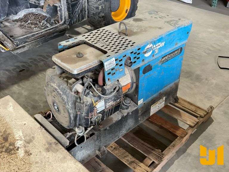 MILLER LEGEND AEAD-200LE SKID MOUNTED WELDER SN: KA901599 - Jeff Martin ...