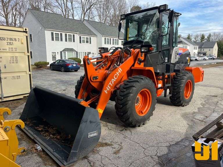 2024 HITACHI ZW100 WHEEL LOADER SN: RYUNSC60PH8805465 - Jeff Martin Auctioneers, Inc.