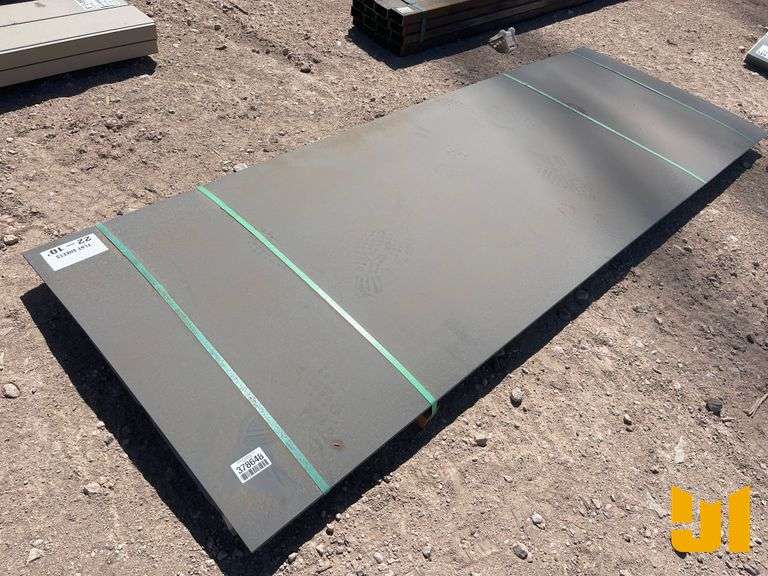 22PCS @10FT 26 GAUGE FLAT SHEETS - Jeff Martin Auctioneers, Inc.