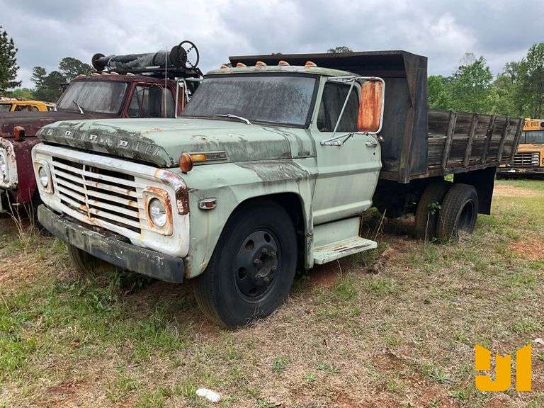 FORD F600 S SINGLE AXLE DUMP VIN: F60CCG64354 - Jeff Martin Auctioneers ...