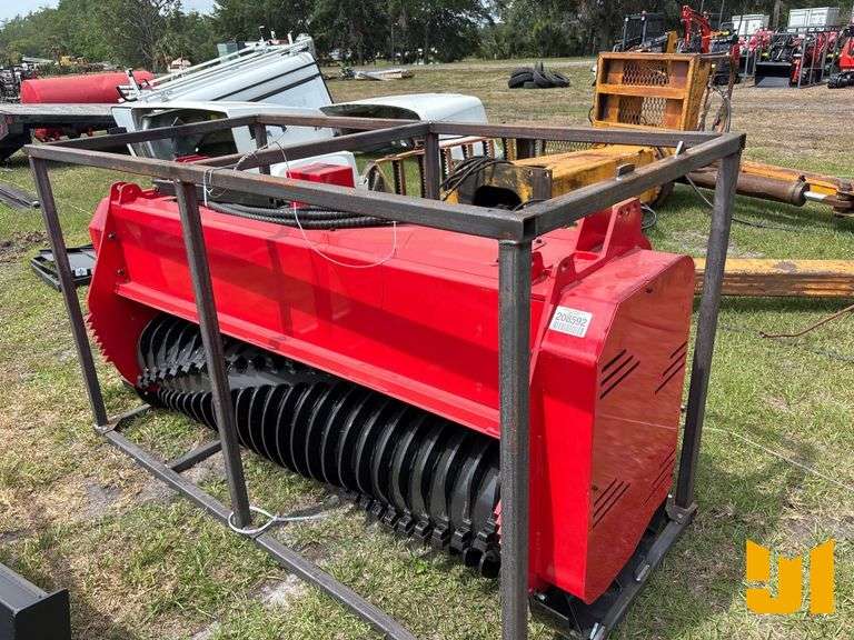 UNUSED 2025 GIYI GY-72PRO 72 INCH HYDRAULIC MULCHER SN: GY-7PRO250203 ...