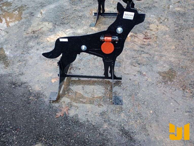 3/8" AR500 STEEL COYOTE SHOOTING TARGET W/ HEART FLAPPER - Jeff Martin ...