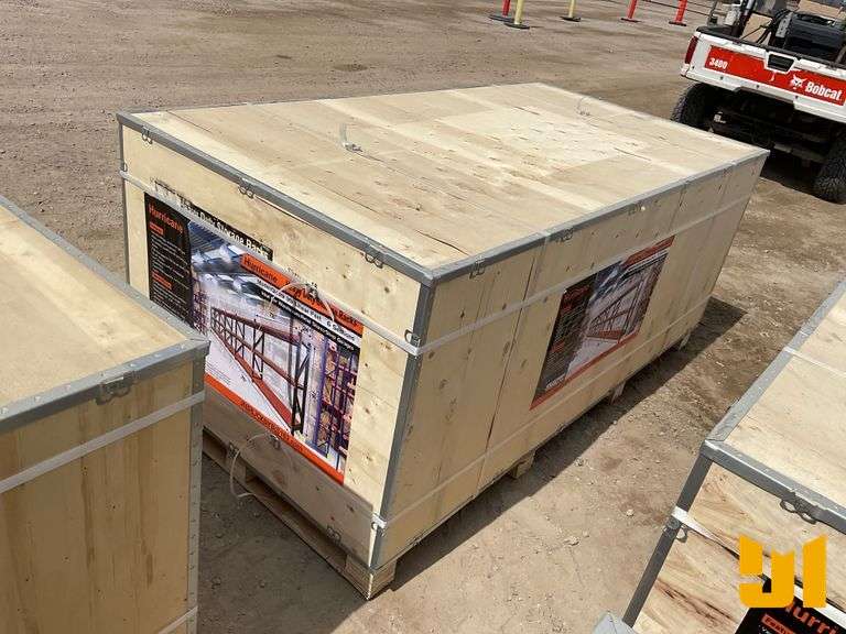 UNUSED HURRICANE QH39 STORAGE RACKS, 39 LINEAR FT., 6 SECTIONS, EACH ...