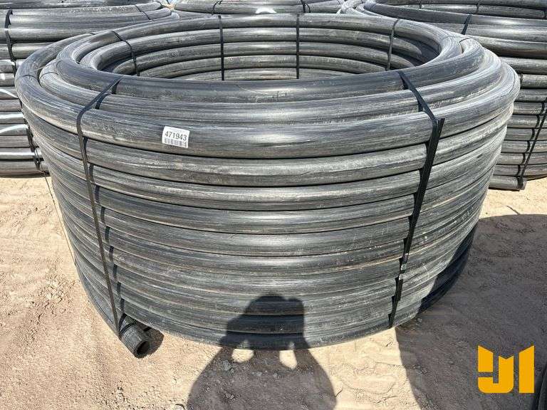 ROLL OF 3 IN. DR7 POLY PIPE TUBING - Jeff Martin Auctioneers, Inc.