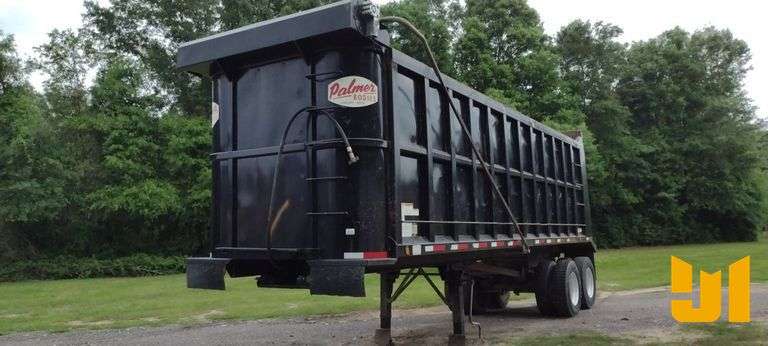 2019 PALMER BODIES PALMER MACHINE WORKS INC 28' STEEL DUMP TRAILER VIN ...