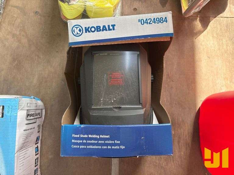 KOBALT WELDING HELMET FIXED SHADE - Jeff Martin Auctioneers, Inc.