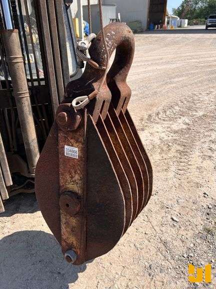 PULLING BLOCK - Jeff Martin Auctioneers, Inc.