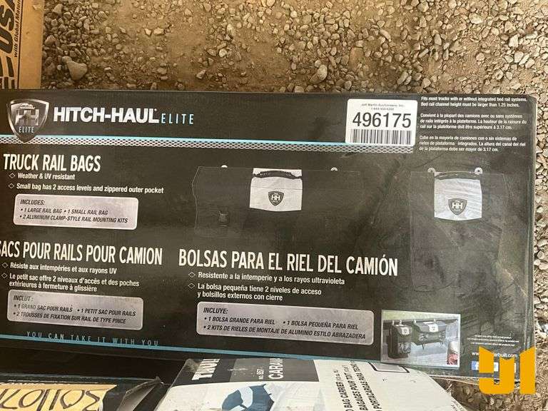 HITCH HAUL TRUCK RAIL BAGS - Jeff Martin Auctioneers, Inc.