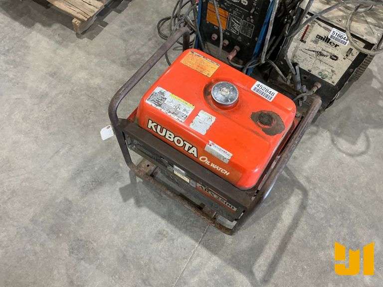 KUBOTA ARX2500 PORTABLE GENERATOR 100083 - Jeff Martin Auctioneers, Inc.