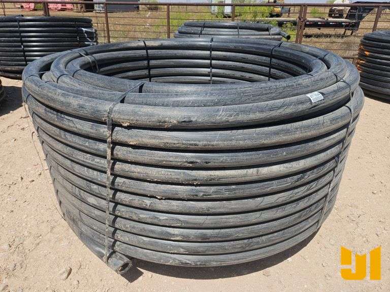 ROLL OF 3 IN. DR9 POLY PIPE TUBING - Jeff Martin Auctioneers, Inc.