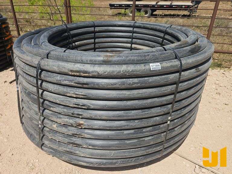 ROLL OF 3 IN. DR7 POLY PIPE TUBING - Jeff Martin Auctioneers, Inc.