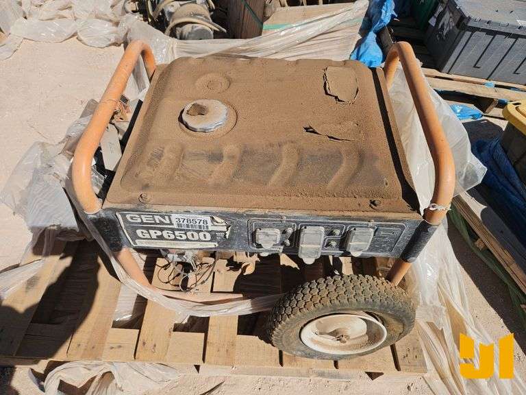 GENERAC GP6500 STATIONARY GENERATOR - Jeff Martin Auctioneers, Inc.