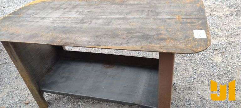 57” X 29” WELDING SHOP TABLE - Jeff Martin Auctioneers, Inc.